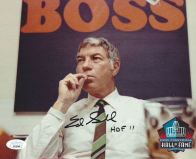 Ed Sabol Autographed 8x10 NFL Films HOF JSA Free Shipping G516 | eBay
