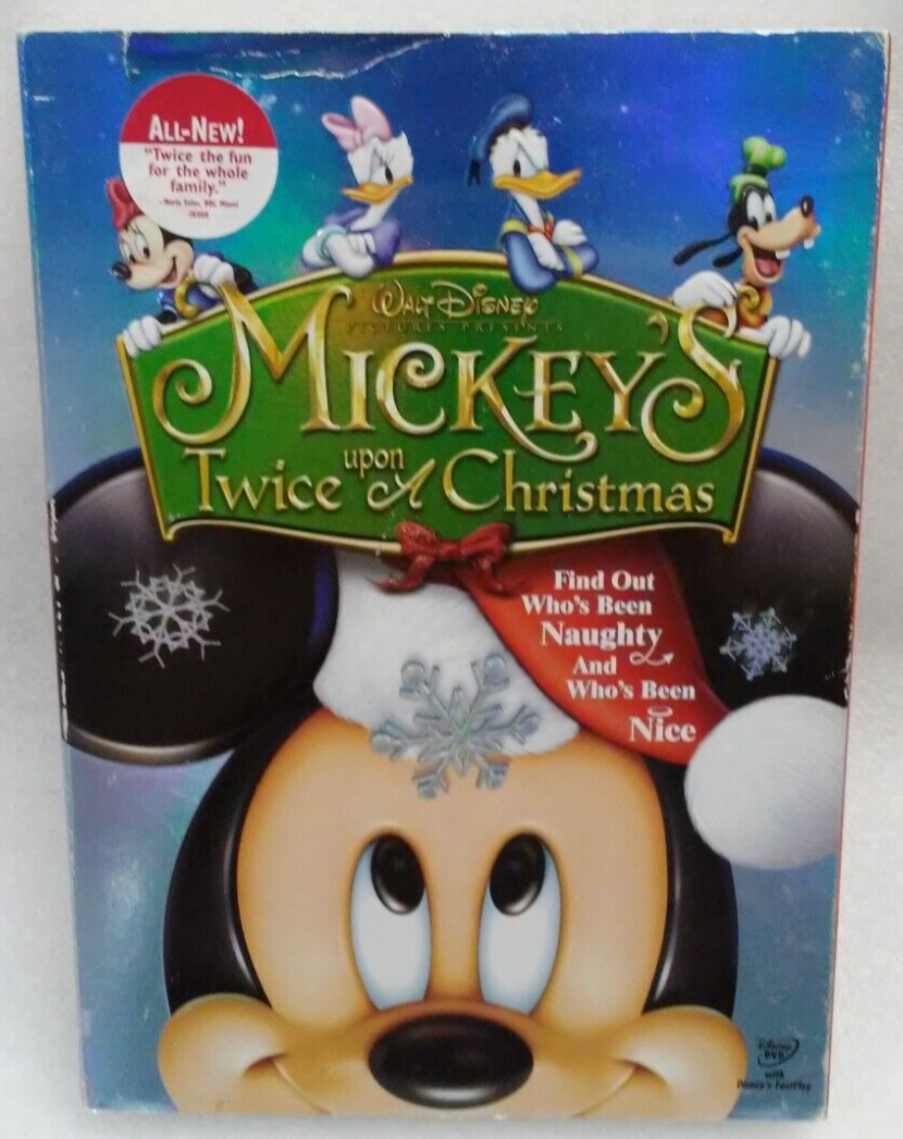 DVD Mickey's Twice Upon a Christmas (DVD, 2004, Walt Disney Home ...