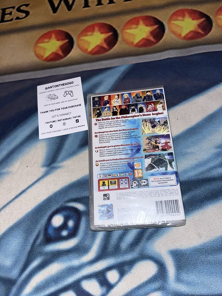 Fullmetal Alchemist: Brotherhood PlayStation Portable PSP PAL French ...