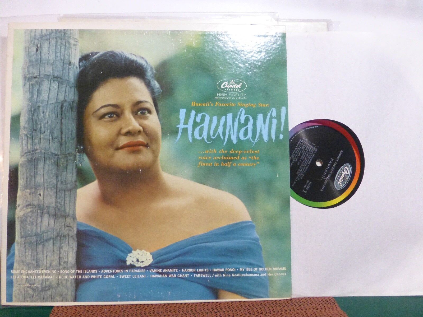 HAUNANI HAWAII FAVORITE SINGER SOME ENCHANTED EVENING EXC LP | eBay