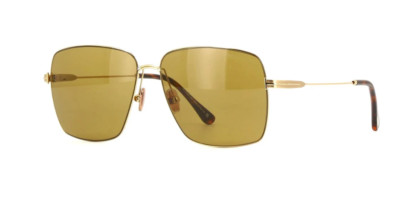 TOM FORD PIERRE-02 FT0994 32E Sunglasses Gold Frame Brown Lenses 58mm ...