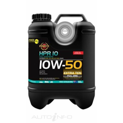Penrite HPR 10 10W-50 Full Synthetic Engine Oil 10L | eBay Australia