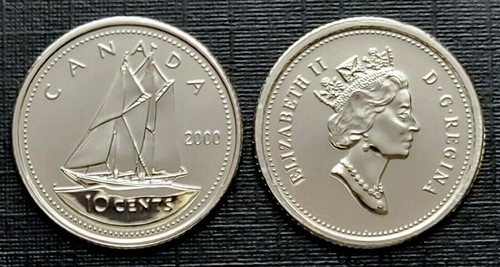Canada 2000 Proof Like Ten Cent Piece - Dime!! | eBay