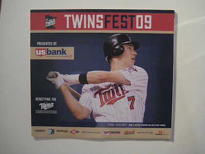 MINNESOTA TWINS 2009 TWINSFEST Tri-Fold | eBay