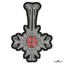Ghost band Papa Emeritus Grucifix RED LARGE Patch Iron On / Sew On | eBay