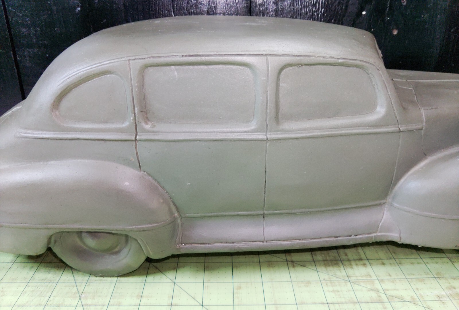 1941-42 Hudson Motors Commodore Factory Scale Model Paint Trial Car ...