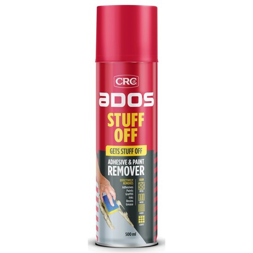 CRC ADOS Stuff Off Adhesive & Paint Remover Aerosol Spray 500ml | eBay ...