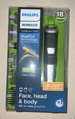 Philips Norelco Multigroom Series 5000 Dual Cut All-in-One Trimmer ...
