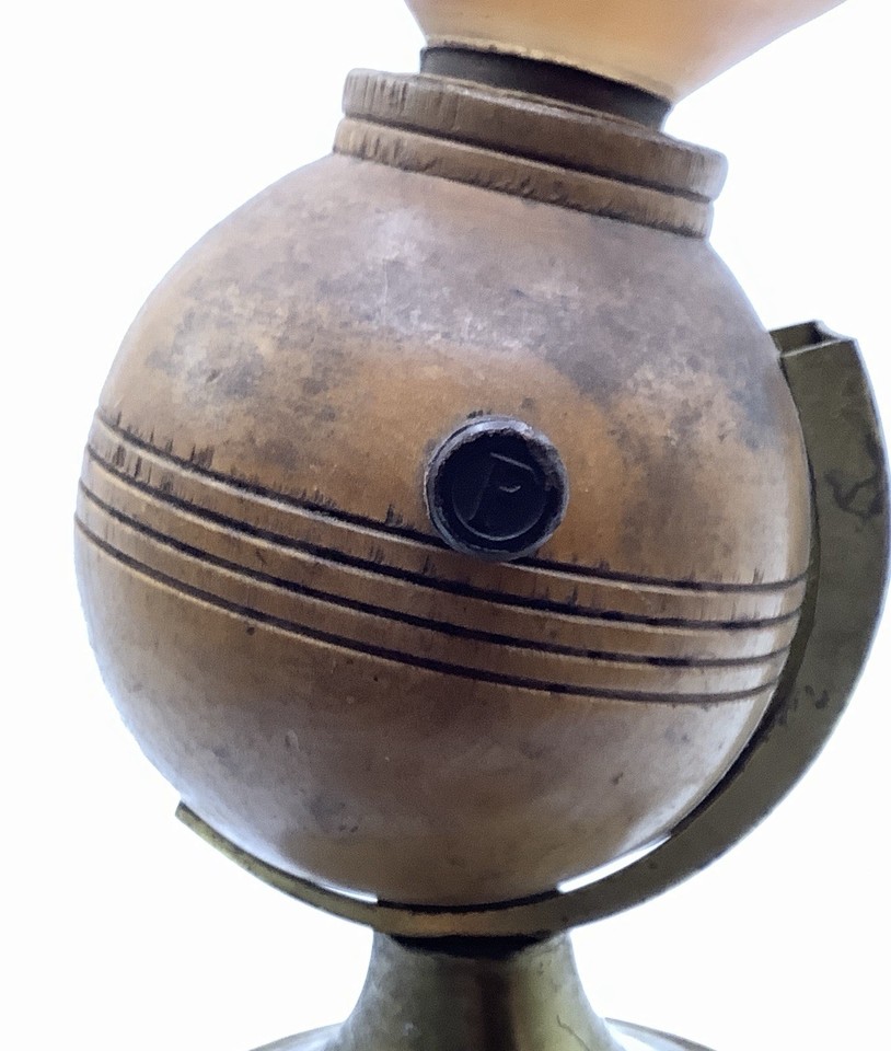 Vintage Electric Gacor Handi Desk Lamp Light Adjustable Wood Metal ...