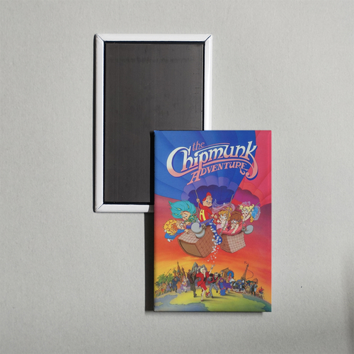 The Chipmunk Adventure Mini Movie Poster Fridge Locker Magnet | eBay