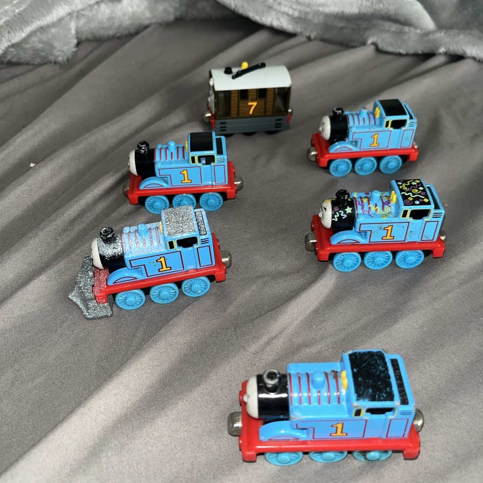 Thomas The Train And Friends Lot Of 6 Trains die-cast/magnetic 2002 ...