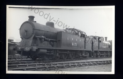 ry1918 - LNER Railway Engines No.6171 & 5765 at March Shed - photograph ...