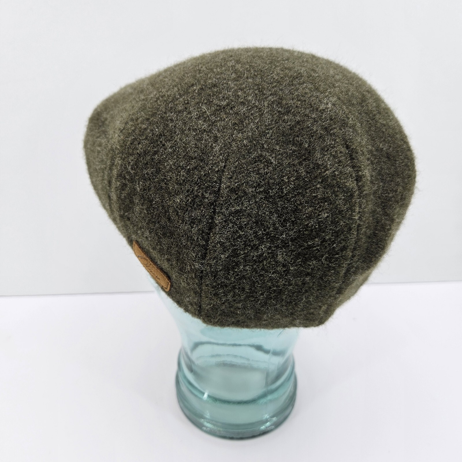 Olney Headwear Flat Cap Green Wool Size Small Retro Vintage | eBay UK