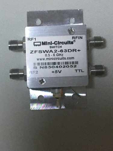 Mini-Circuits SMA Absorptive SPDT RF Switch ZFSWA2-63DR Range 500 ...