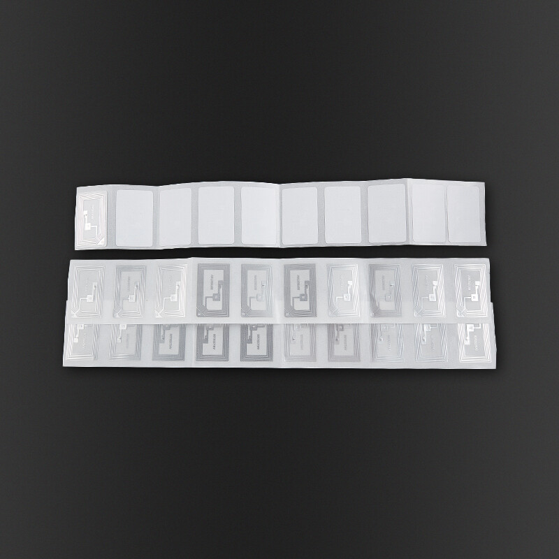 10pcs 13.56MHZ NFC RFID Programmer Chip Sticker Label Universal 25*40mm ...