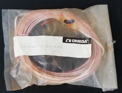 NEW OMEGA TC-PVC-J-24-180 THERMOCOUPLE TYPE-J EPOXY COATED TIP | eBay