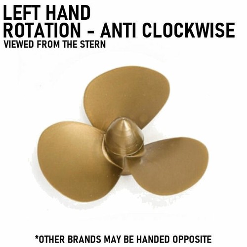 Model Boat 3 Blade Plastic Propeller M4 Right Hand, Left Hand 30mm-60mm ...