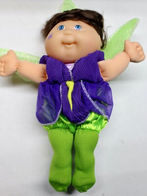 Vintage Cabbage Patch Kids Doll Iris Garden Fairy 1995 Purple and Green ...