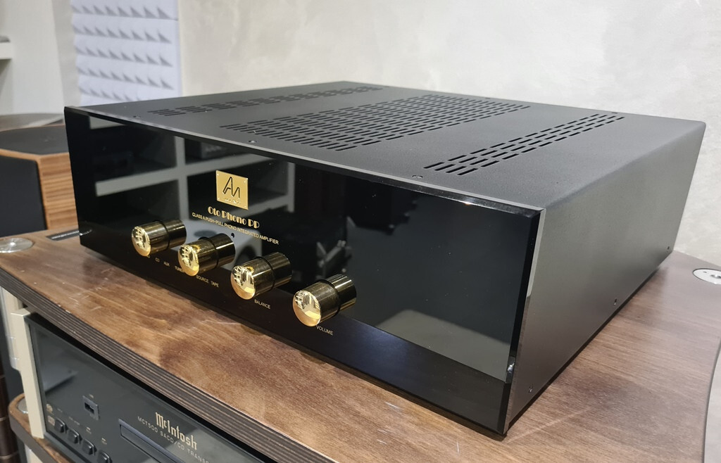 AUDIO NOTE OTO PHONO PP DEMO AMPLIFICATORE INTEGRATO A VALVOLE EL84 ...