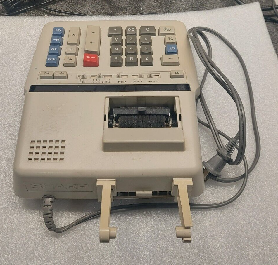 Sharp EL-1197G II GT Function 10 Digit Vintage Desktop Printing ...