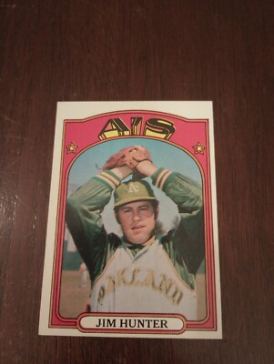 1972 Topps #330 Jim Hunter (NRMT+) | eBay