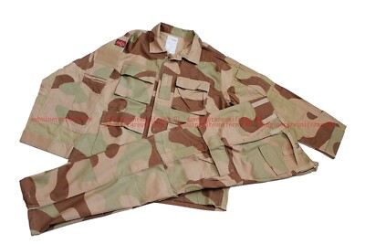 Rare Genuine Norwegian Army Desert Camo M09 BDU Top & Pants Uniforms ...