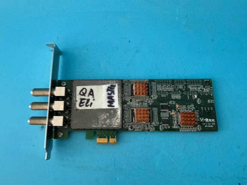 VBox PCI-E Triple RF Tuner Card – 3x RF Inputs – Professional Digital ...