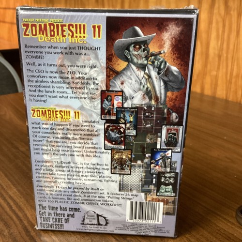 1x Zombies!!! 11: Death Inc.: 2012 Edition Stand Alone Or Add To Other ...