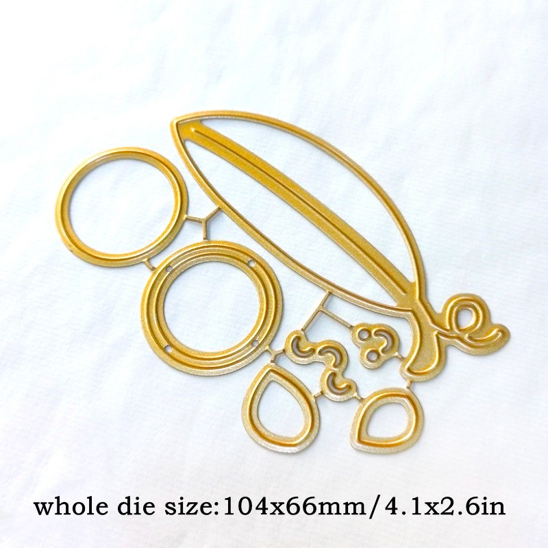 Pea Shaker Metal Cutting Dies Stencils Scrapbook Card Making Decorative ...