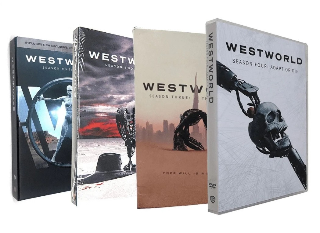 Westworld: The Complete Series Season 1-4 DVD 12-Disc Box Set Region 1 ...