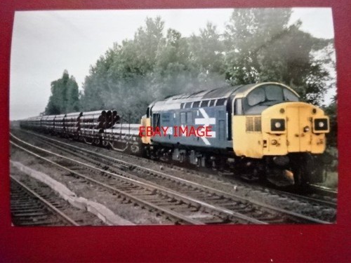 PHOTO CLASS 37 DIESEL LOCO NO 37043 AT PRESTON PANS 21/8/86 | eBay