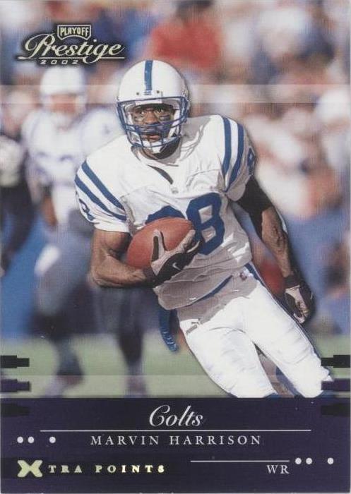 2002 Playoff Prestige - Marvin Harrison #61 Xtra Points Purple /150 for ...