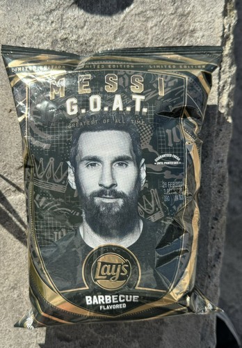 Limited Collectors Edition Lay’s BBQ LIONEL MESSI Argentina World Cup ...