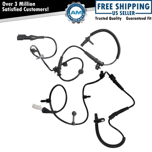 Front ABS Wheel Speed Sensor Set Fits 2007-2014 Ford Edge 2007-2015 ...