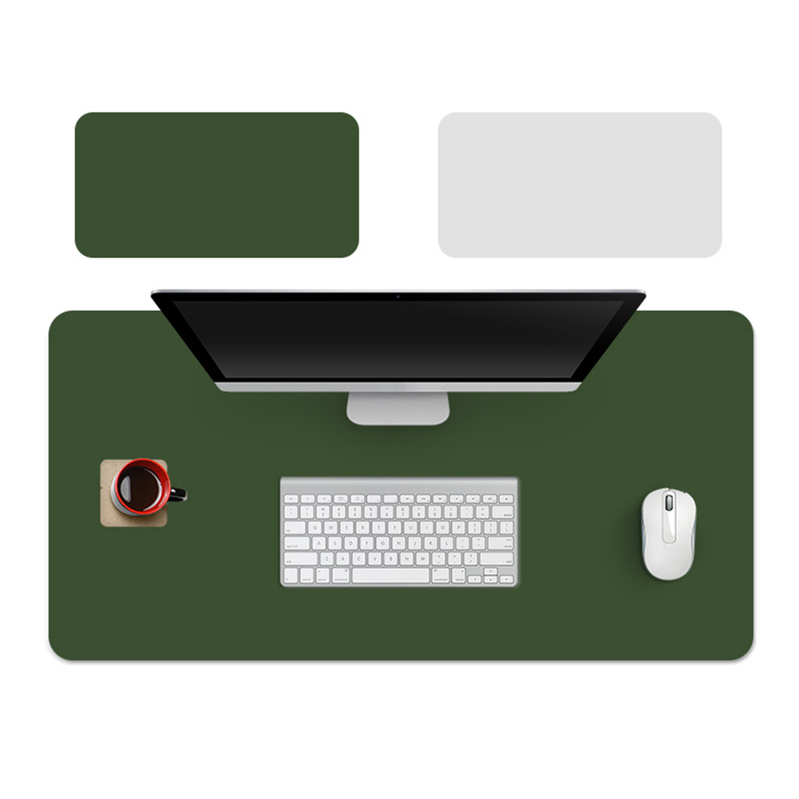 Office Mouse Mat Non-slip Smooth Movement Multiple Colors Computer ...