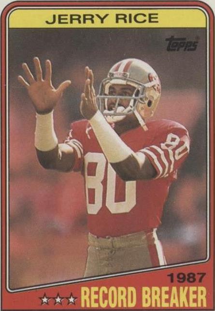 1988 Topps Jerry Rice #6 for sale | eBay