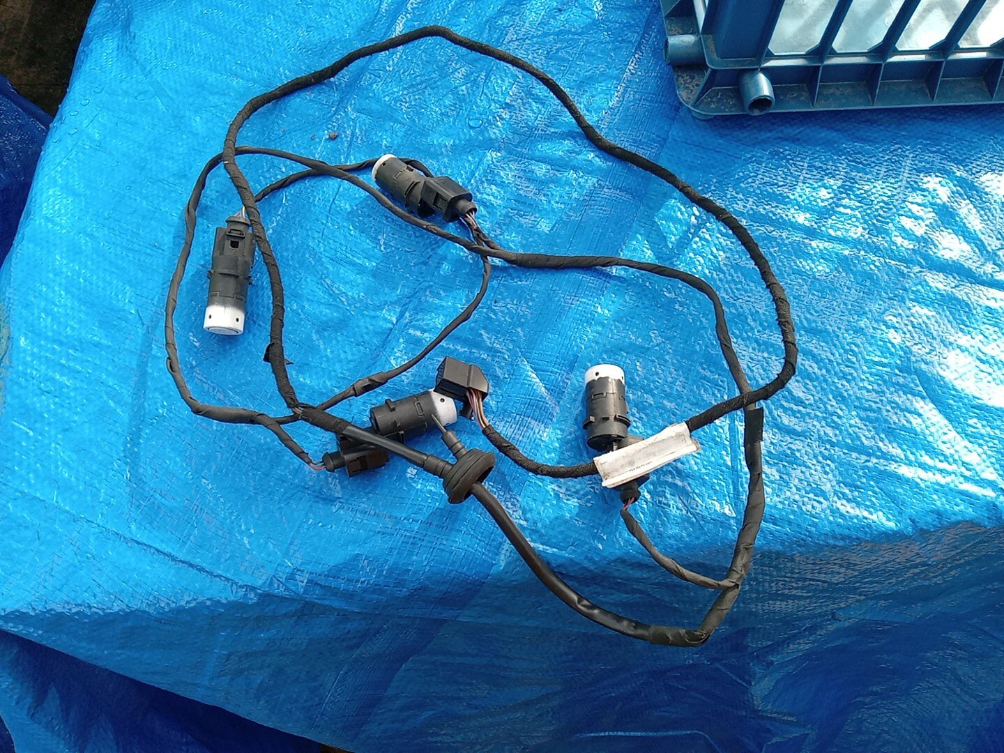 2006-2011 Audi A6 Sedan Parking Aid Wire Harness W/ Sensors | 4F0-971 ...