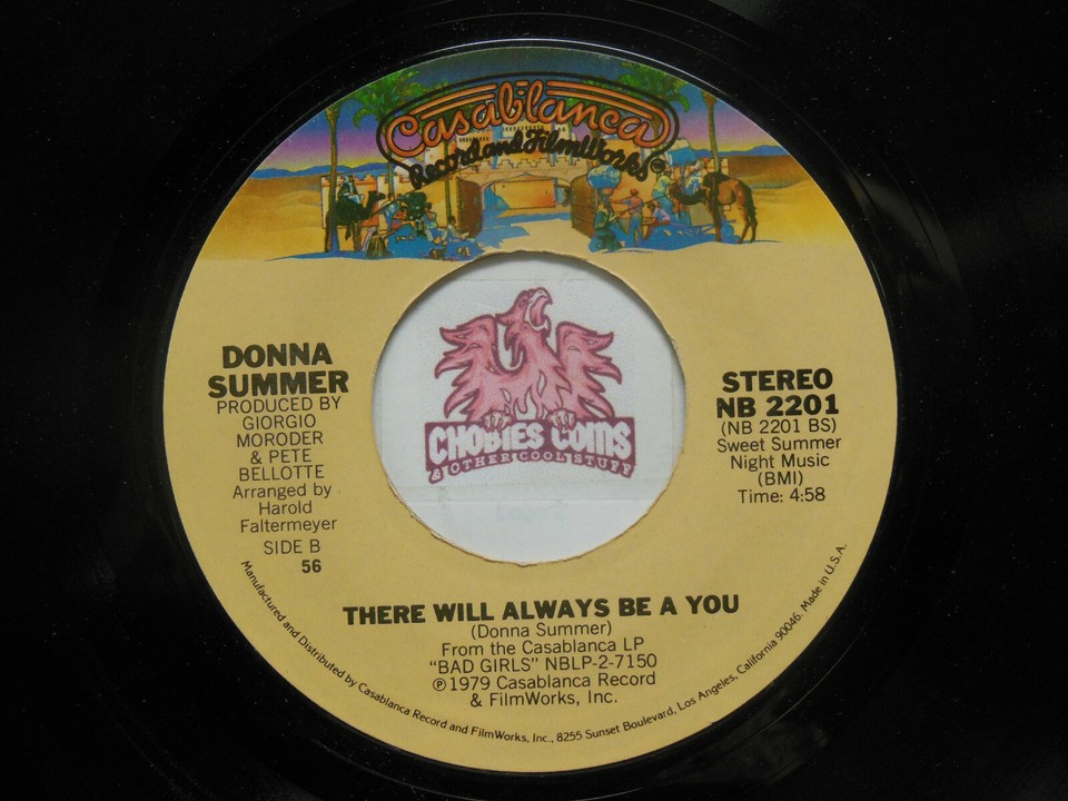 Donna Summer: Dim All The Lights / There Will Always Be A You, 45 RPM ...