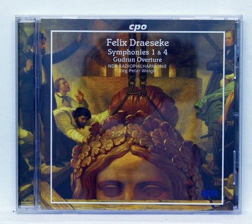 JORG-PETER WEIGLE ⸺ DRAESEKE symphonies nos.1-4, overture ⸺ CPO CD NM ...