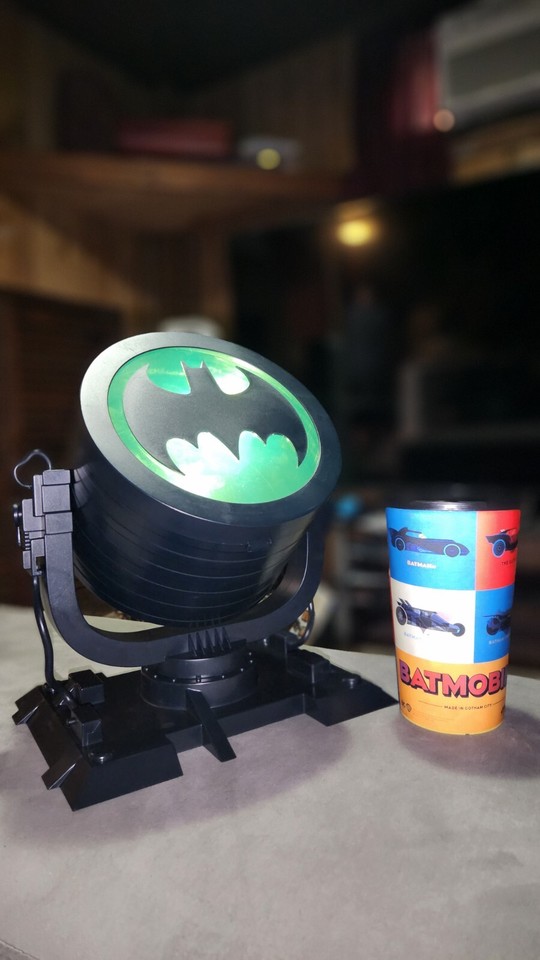 Batman Bat-Signal AMC Exclusive Popcorn Bucket + Cup 85th Anniversary ...