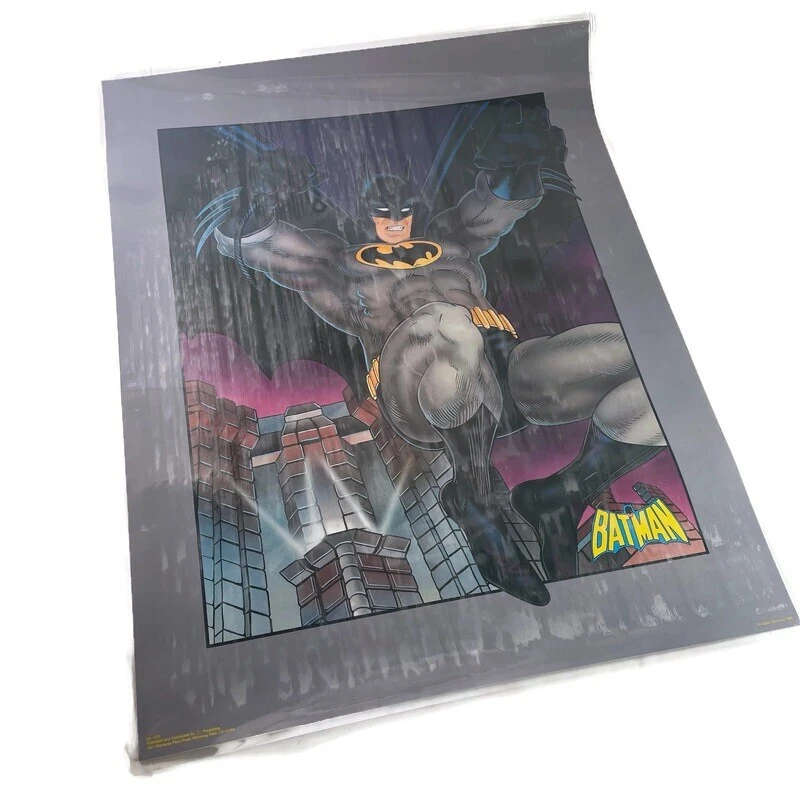 Cartoon Batman Flying