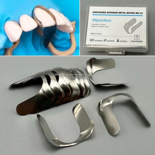 Dental Proximal Anterior Strips Twin Matrices Matrix Strip Sectional ...