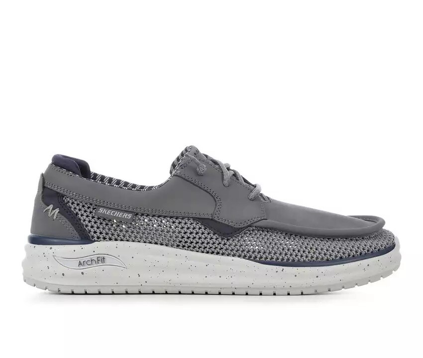 Men's Skechers Arch Fit Melo Waymer Arch Boat, 204589 /CHAR Multi Sizes ...