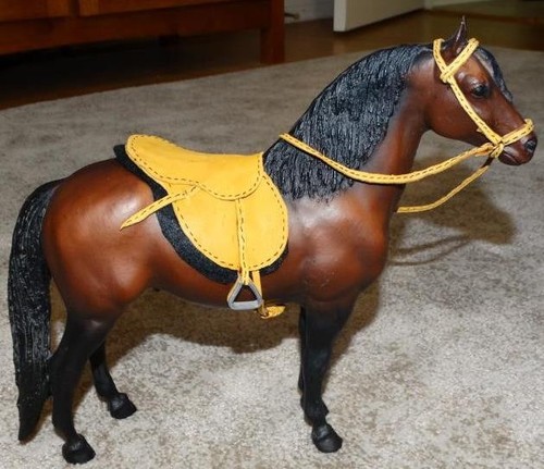 VINTAGE BREYER TRADITIONAL JUSTIN MORGAN HORSE MOLD 65 1977-1989 w ...