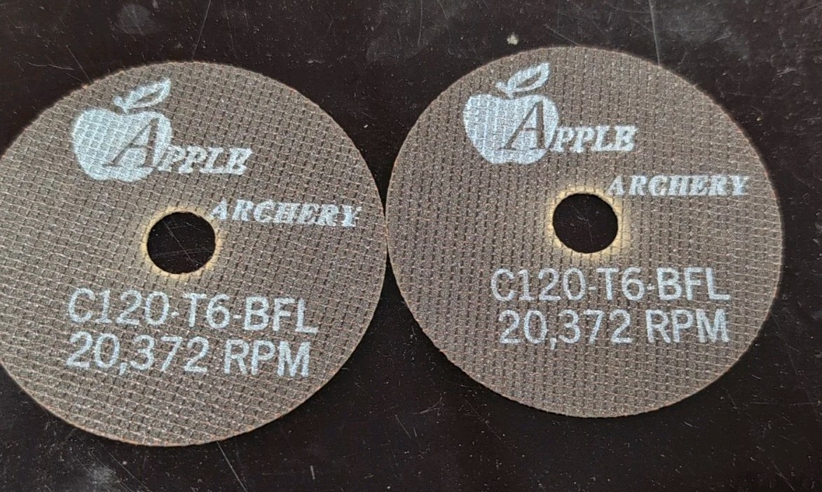 Apple Archery Arrow Saw Blades - 2 Pack Carbon / Aluminum High Speed ...
