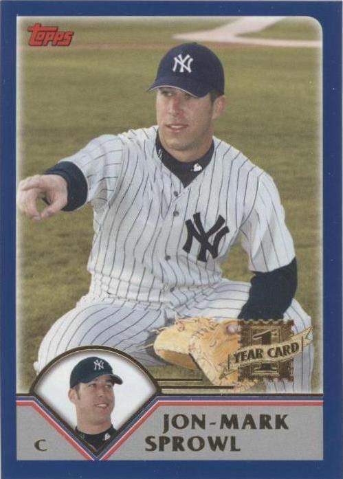 2003 Topps Traded & Rookies - Jon-Mark Sprowl #T198 for sale online | eBay