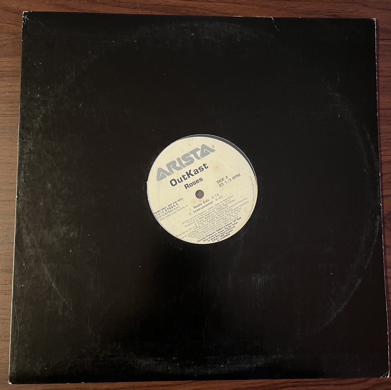 Outkast, "Roses", 12" Used Vinyl, 2003, 2004 Arista Records | eBay