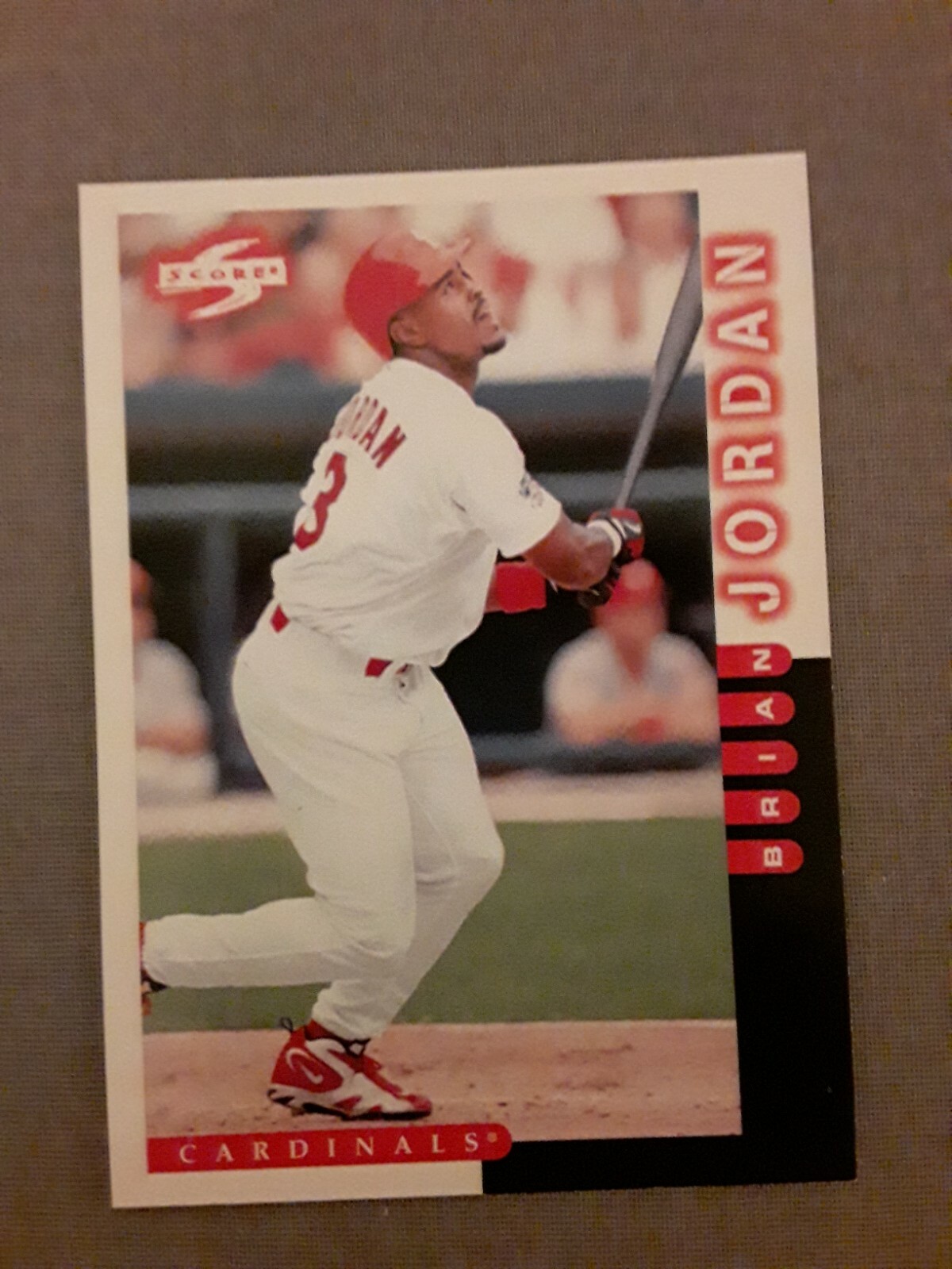 1988 Score Brian Jordan baseball card #184. St.Louis Cardinals. | eBay