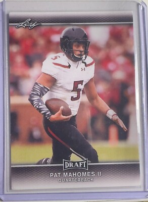2017 Leaf Draft Patrick Mahomes card #56 | eBay