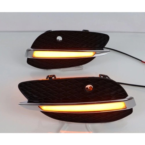 2Pcs Bumper Daytime Light Turn signal Fog Lamp For Mercedes-Benz GLC ...